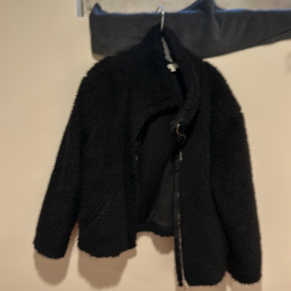 PacSun | Jackets & Coats | Pacsun Black Plush Jacket | Poshmark